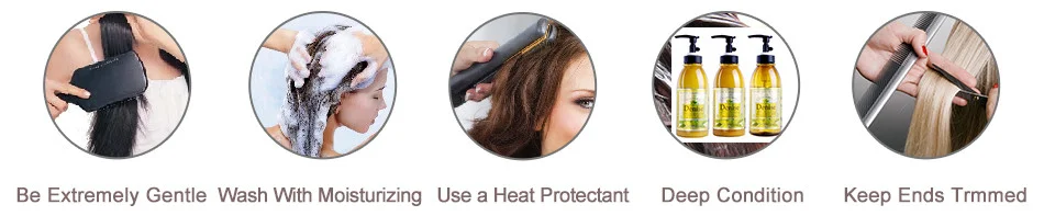 Pre-Application Process Of Remy Human Hair